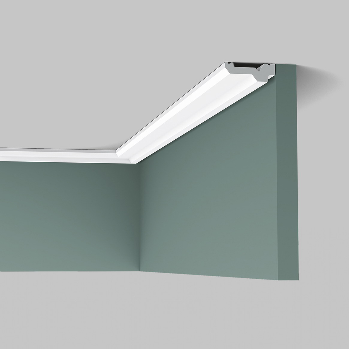 Orac C360 plafondlijst 2,1 x 6 x 200 cm | Sierprofielen.nl